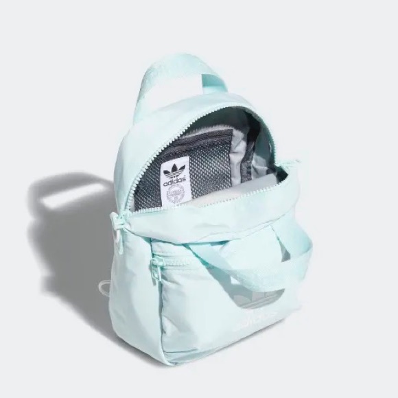 adidas | Bags | Adidas Originals Micro Backpack Blue Halo Mint Green ...